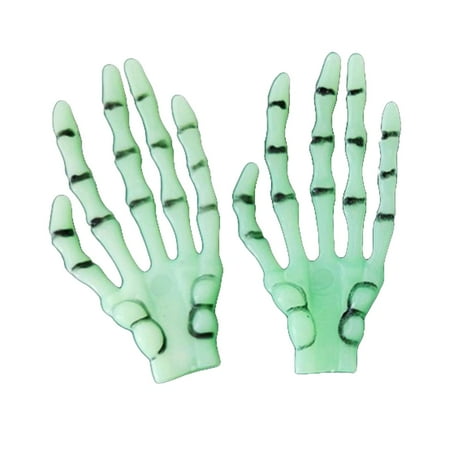 Novelty Trick Hand Skeleton Glow In The Dark Hand Bone Model Prank ...