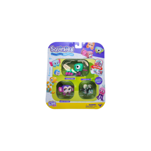 Little Live Pets - Squirkies Fidget Pets, Full of fun, includes ...