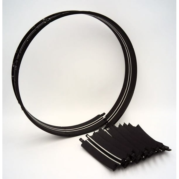 JJ_TOYS Double Loop Track (one For Each Lane) 1:43 Scale Slot Car Track ...