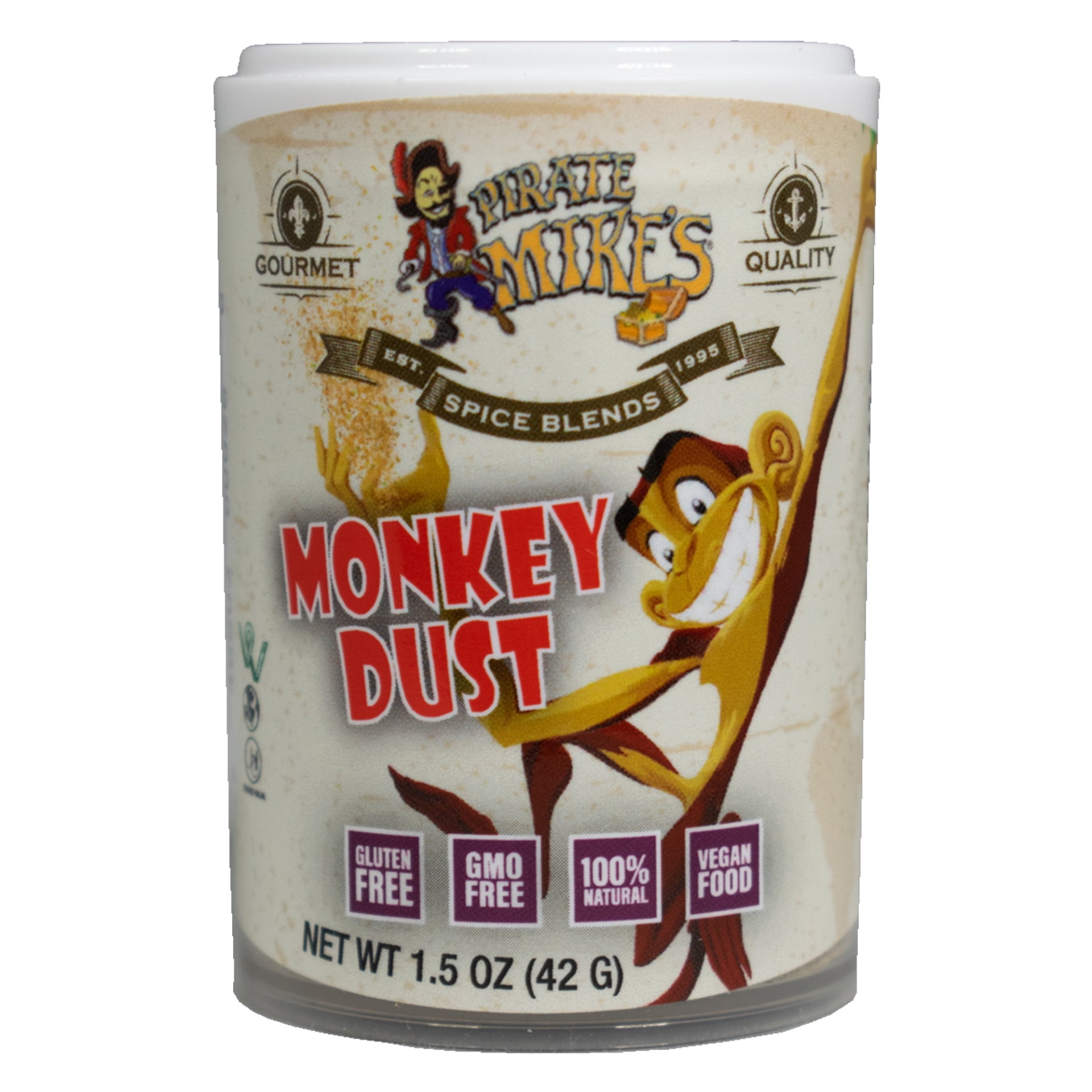 Pirate Mike's Monkey Dust Small 1.5 oz - Walmart.com