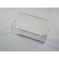 AZM Displays 10 Pack Clear Acrylic Business Card Holders for Office Desk Display - Walmart.com