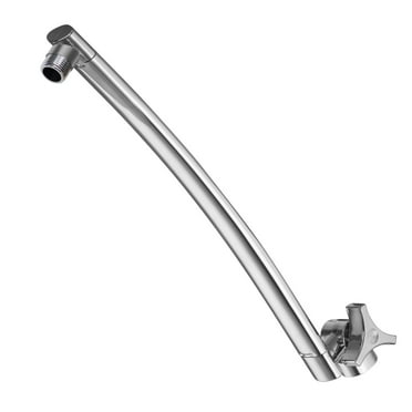 Decor Plumb Shower Riser Wall Support Assembly, Polished Chrome ...