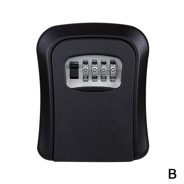 4 Digit Combination Key Lock Box Wall Mount Safe Security Organizer ...