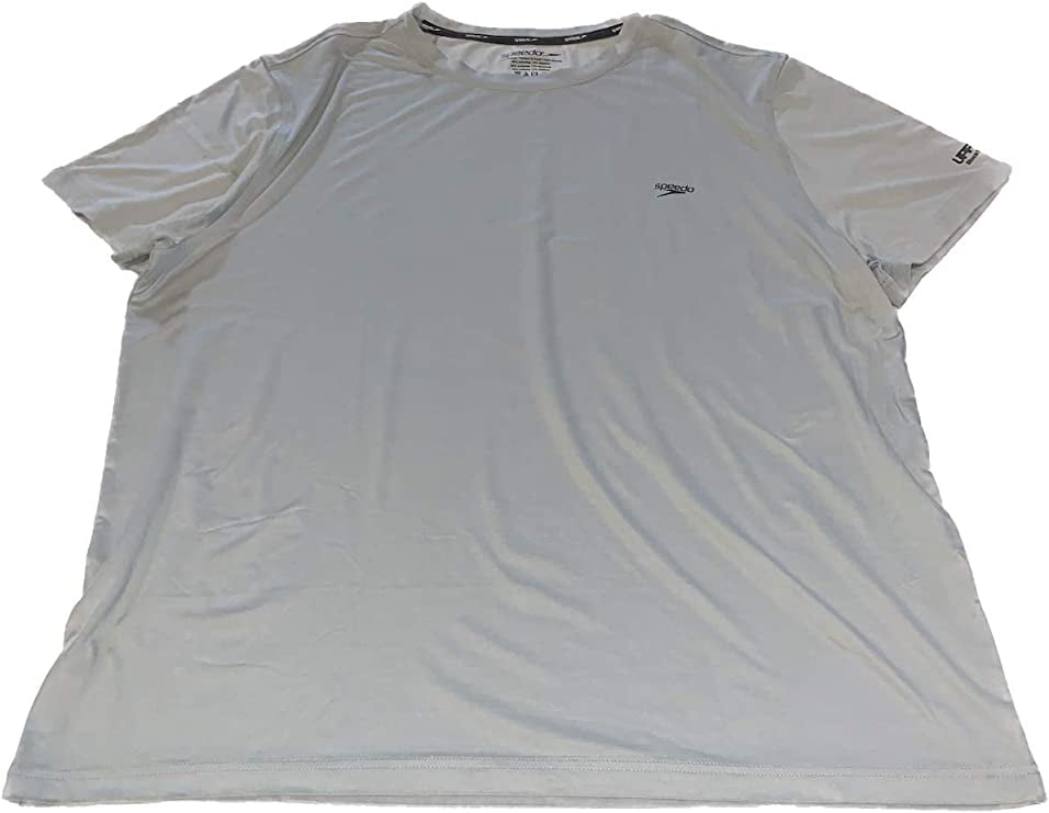 Speedo Men's UPF 50+ Short Sleeve Swim Tee (Dolphin, Large) - Walmart.com