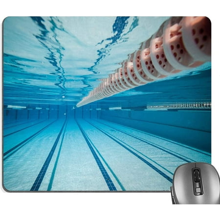 Knseva Sports Mouse Pad, Swimming Pool Underwater View Relaxing ...