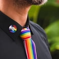 DESIGNICE 6 Pcs Pride Pins, Rainbow Button Pins for Backpacks and ...