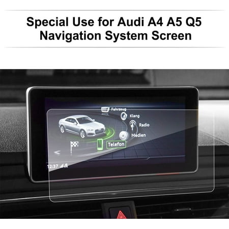 Car Navigation Screen Protector for 2017 2018 A4 A5 Q5 ALLROAD Wagon 8. ...