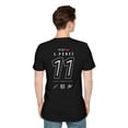 2 side Sergio "Checo" Pérez Racing 11 T-Shirt - Cadillac F1 Formula 1 ...