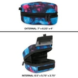 USA Gear Quick Access DSLR Hard Shell Camera Case (Galaxy) with Molded ...