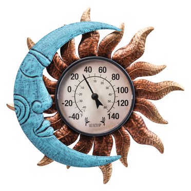 AMIR Indoor/Outdoor Wireless Thermometer & Hygrometer with 330ft Remote ...