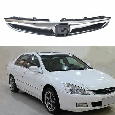 Kojem Chrome Front Upper Bumper Hood Mesh Grille Grill Radiator Face ...
