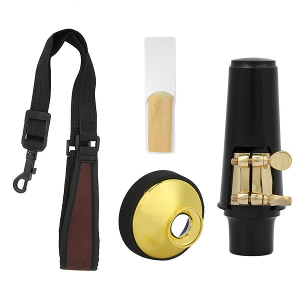 Alto Sax Reed,4 in 1 Alto Sax Mute Silencer Sax Mouthpiece Cap Custom ...