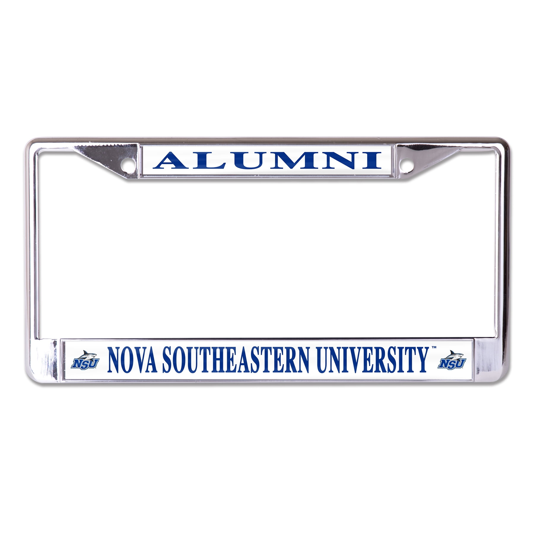 Nova Southeastern University Alumni Chrome License Plate Frame ...