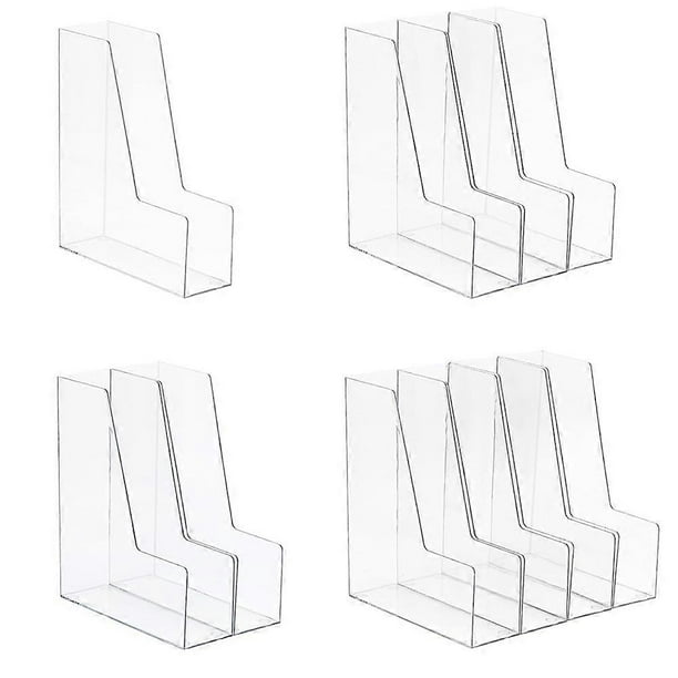 Vertical File Holder, Desk Organizer and Storage Bins Holding | Walmart ...