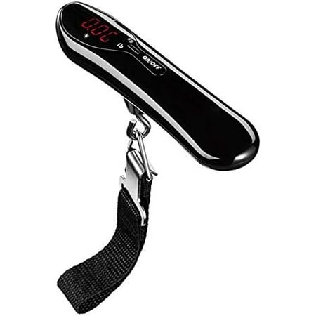 Black Portable Laboratory Scale 50kg/110lb Electronic Handheld Luggage ...