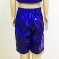 ANINEO Girls Metallic Shorts Sparkle Dance Outfits Shiny Hot Pants ...