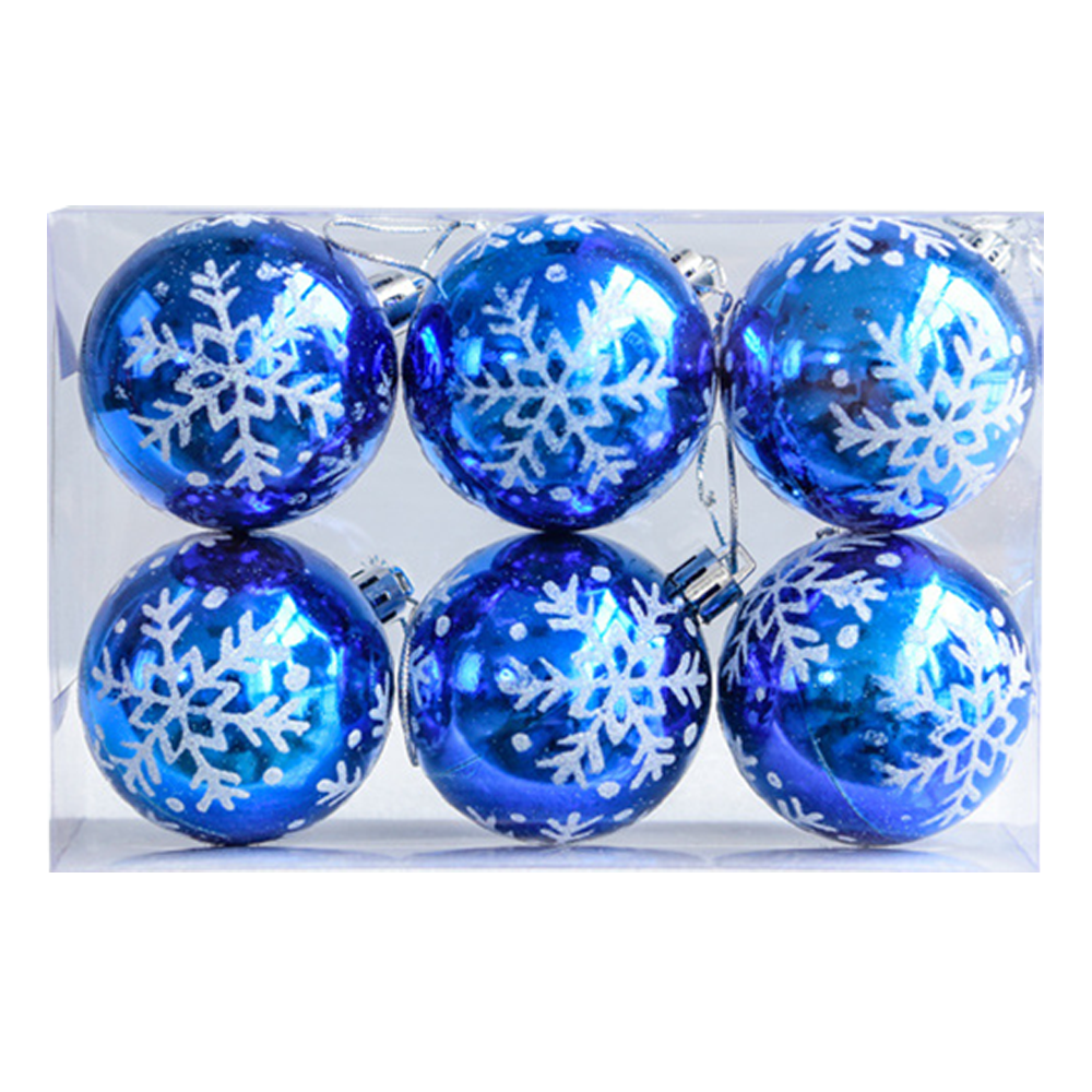 Click here for Zctt 6 Cm Christmas Snowflake Plastic Hanging Ball... prices