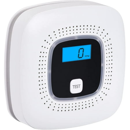 CO Detector with Digital Display and Replaceable Battery Operation ...