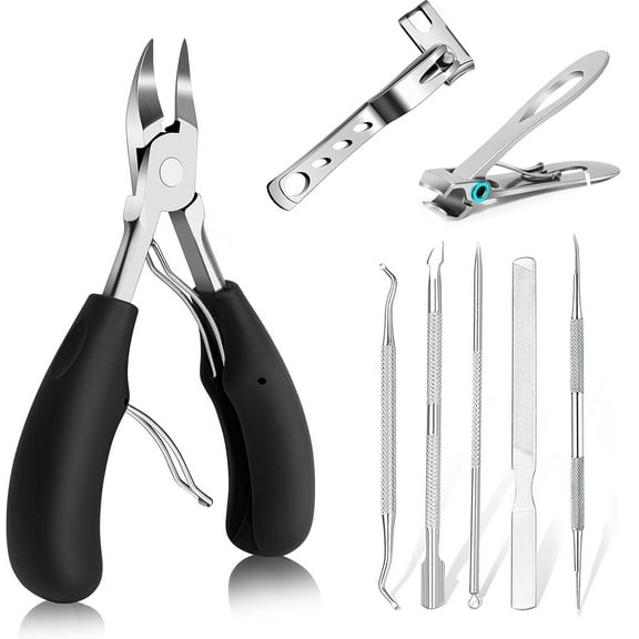 WEFHD Electric Toenail Grinder, 2-in-1 Nail Trimmer and Remover for ...