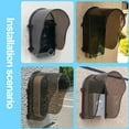 Doorbell Rain Cover Plastic Outdoor Waterproof Sun Shade Protector For ...