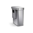 simplehuman Smart Trash Can 58L/15.3G, Rectangular, Sensor with Voice ...