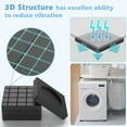 Anti Vibration Pads for Washing Machine & Dryer, Non-Slip Rubber Feet ...