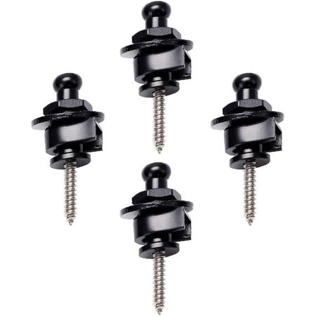 HUSERYT 4 sets of guitar blood lock, quick release safety lock button ...