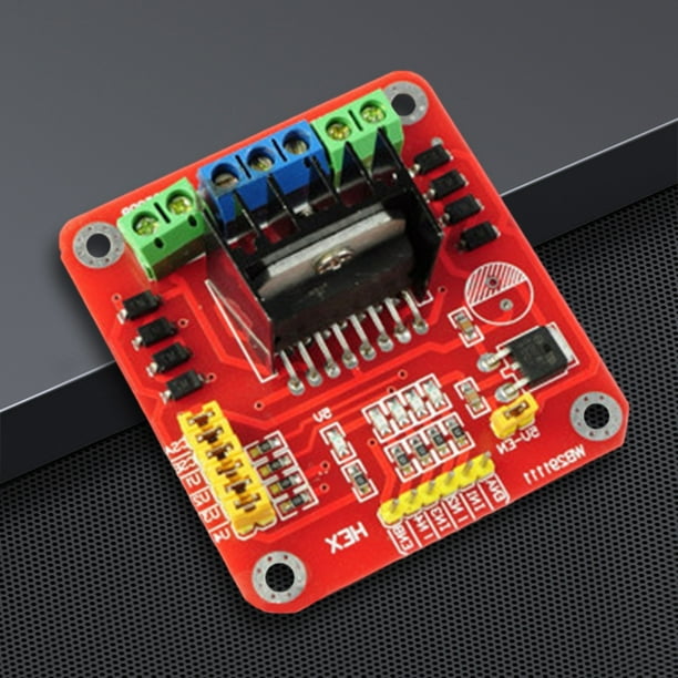 Módulo De Accionamiento De Motor De Cc L298N DC Motor Drive Module 5V Interfaz Stepper Motor ...