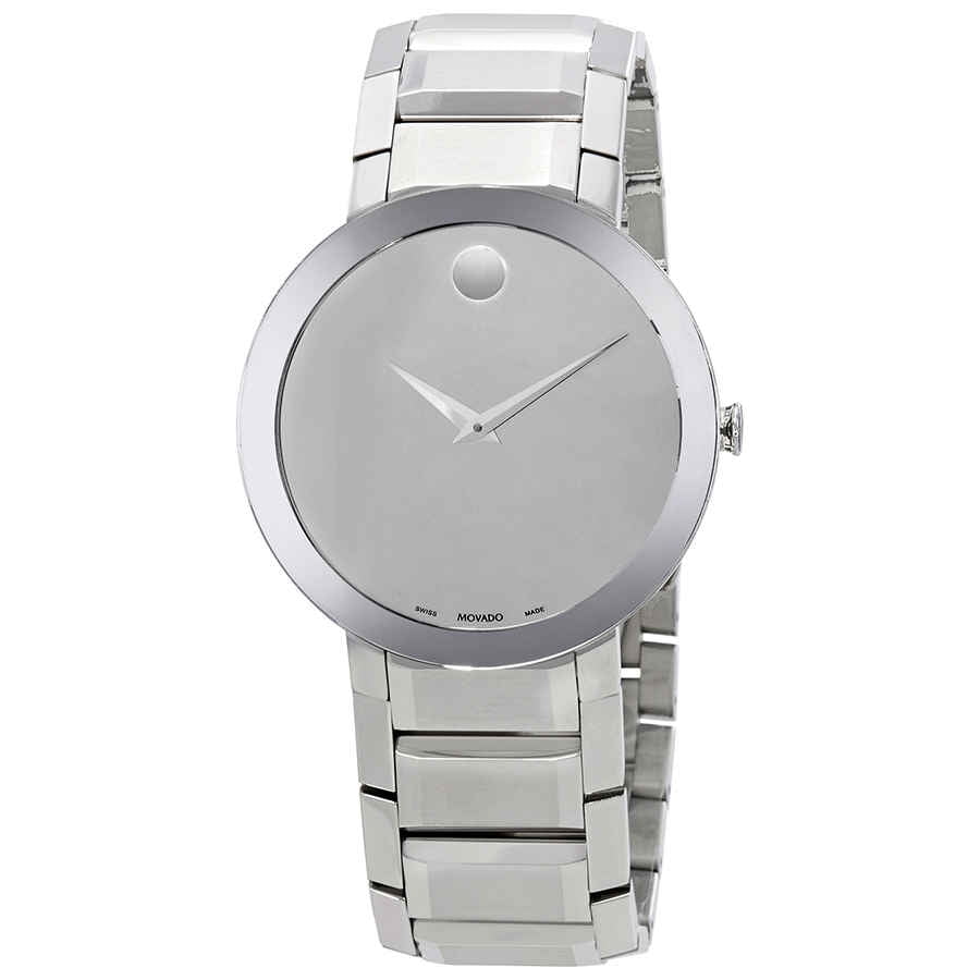 Movado Sapphire Silver Mirror Dial Men's Watch 0607178 - Walmart.com