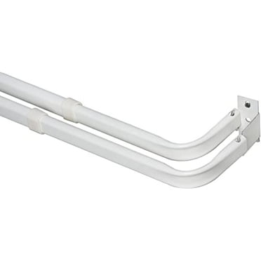 Double Lockseam Curtain Rod 84-120 inch - Walmart.com