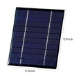 Portable Solar Charger 2.5W/5V/3.7V Portable Solar Charger With USB ...
