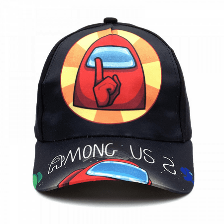 ATTOE Among us Game Peripheral Printing Children's Baseball Cap Wide ...