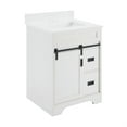 Demi Bonn 24" Freestanding Bathroom Vanity with Single Sink Combo ...