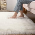 Junovo Luxury Fluffy Fuzzy Area Rugs for Kids Room, Bedroom, Living ...