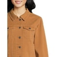 Time and Tru Women's and Women's Plus Denim Jacket, Sizes XS-4X ...