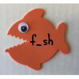 SHAPES ETC. Fish Foam Assorted Color Creative Cut-Outs- 3” - Walmart.com