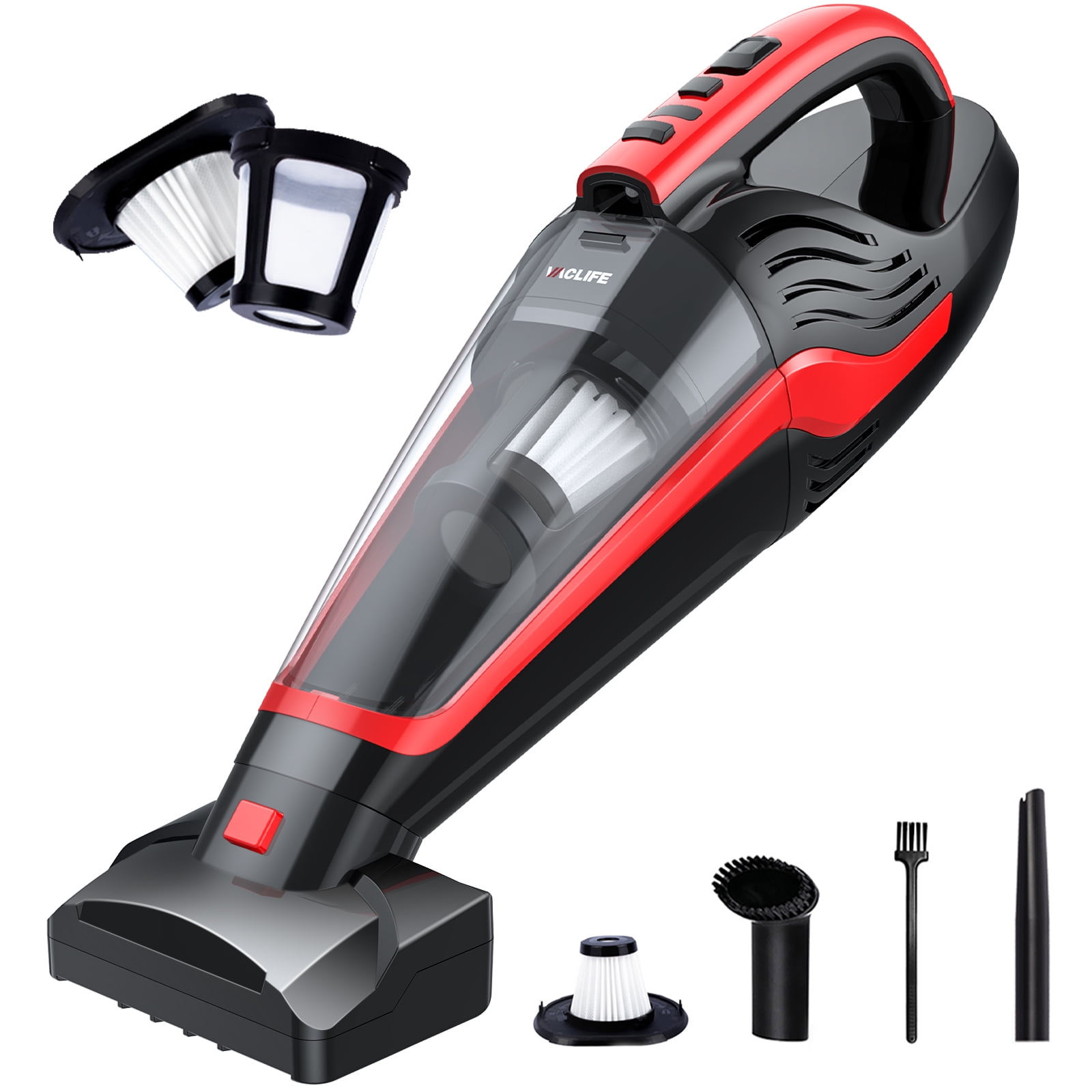 VacLife Cordless Handheld Vacuum, Car Vacuum Cleaner Rechargeable with ...