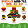 6-Piece Handmade Knitted Footbags, Assorted Footbag Crochet Sack Balls ...