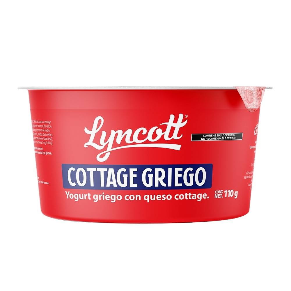 Yogurt griego Lyncott con queso cottage 110 g | Walmart en línea