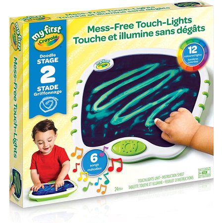 Crayola My First Touch Lights,for Toddlers, Mess-Free Portable Drawing ...