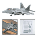 F22 Fighter Unassembled Paper Model Kit DIY Toy for Aviation ...