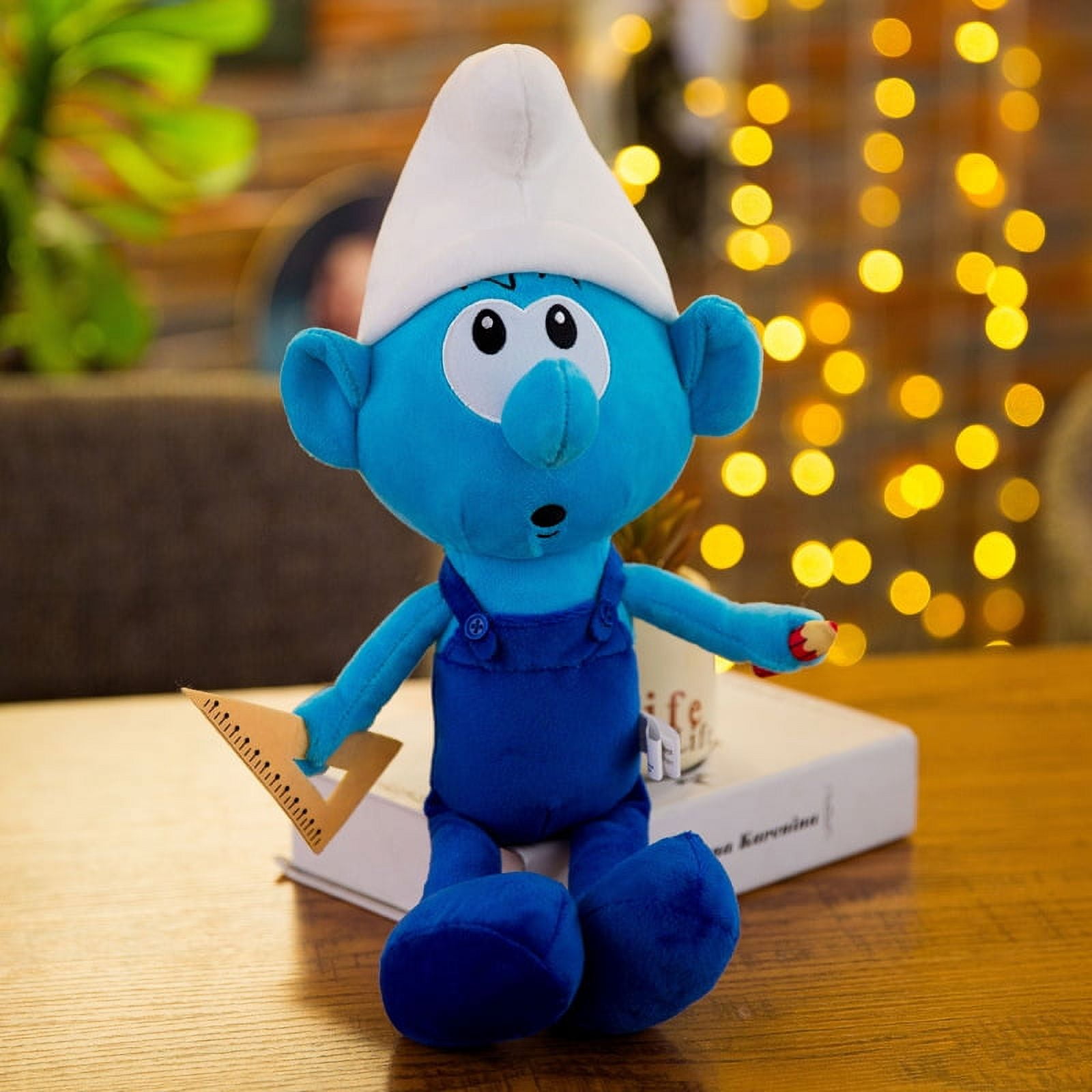 Click here for Sebneei Cute Smurf Plush Doll Doll Furniture Ornam... prices