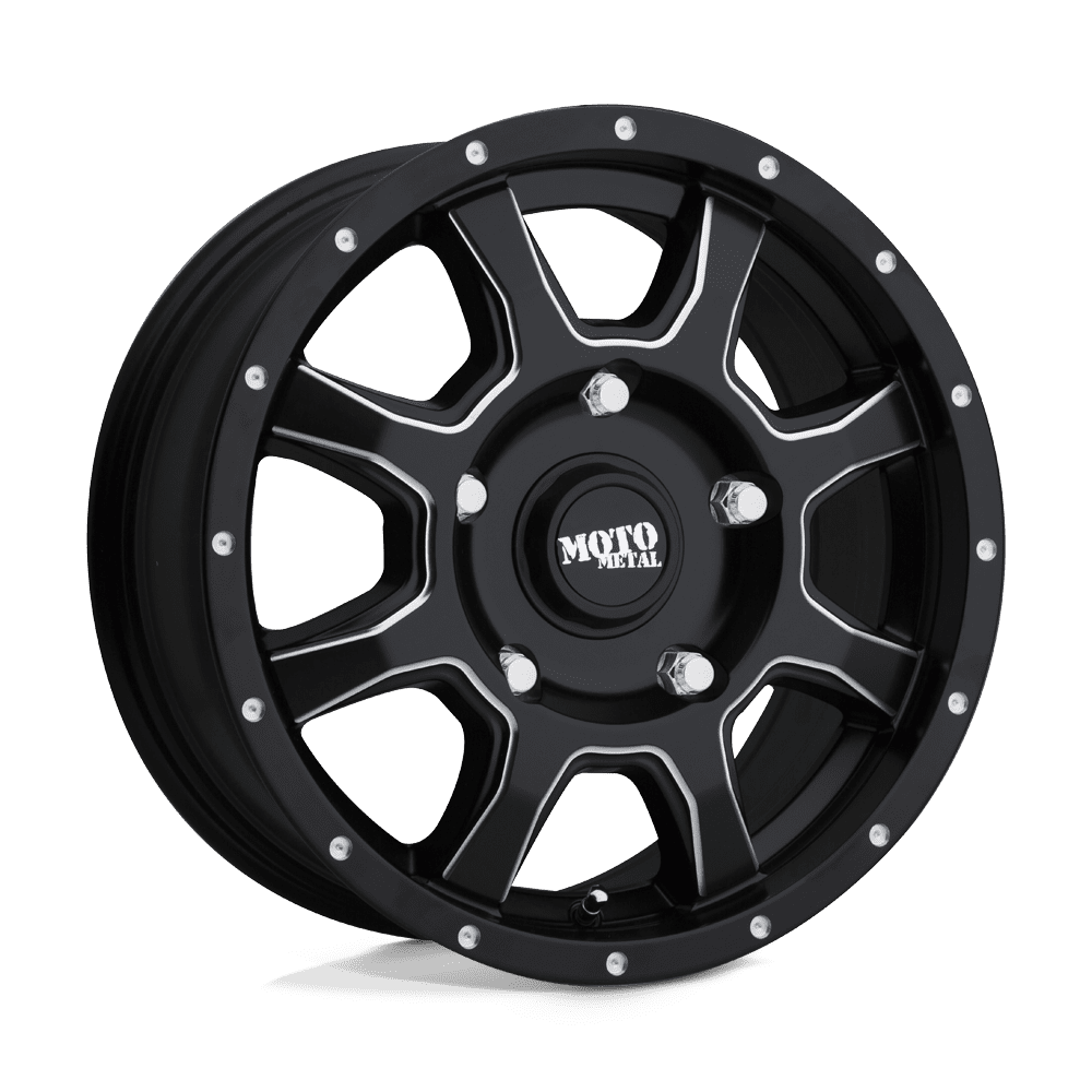 Moto Metal Cast Aluminum Rim MO970 17X8 5X160 SG-BLK-MILL 42MM ...