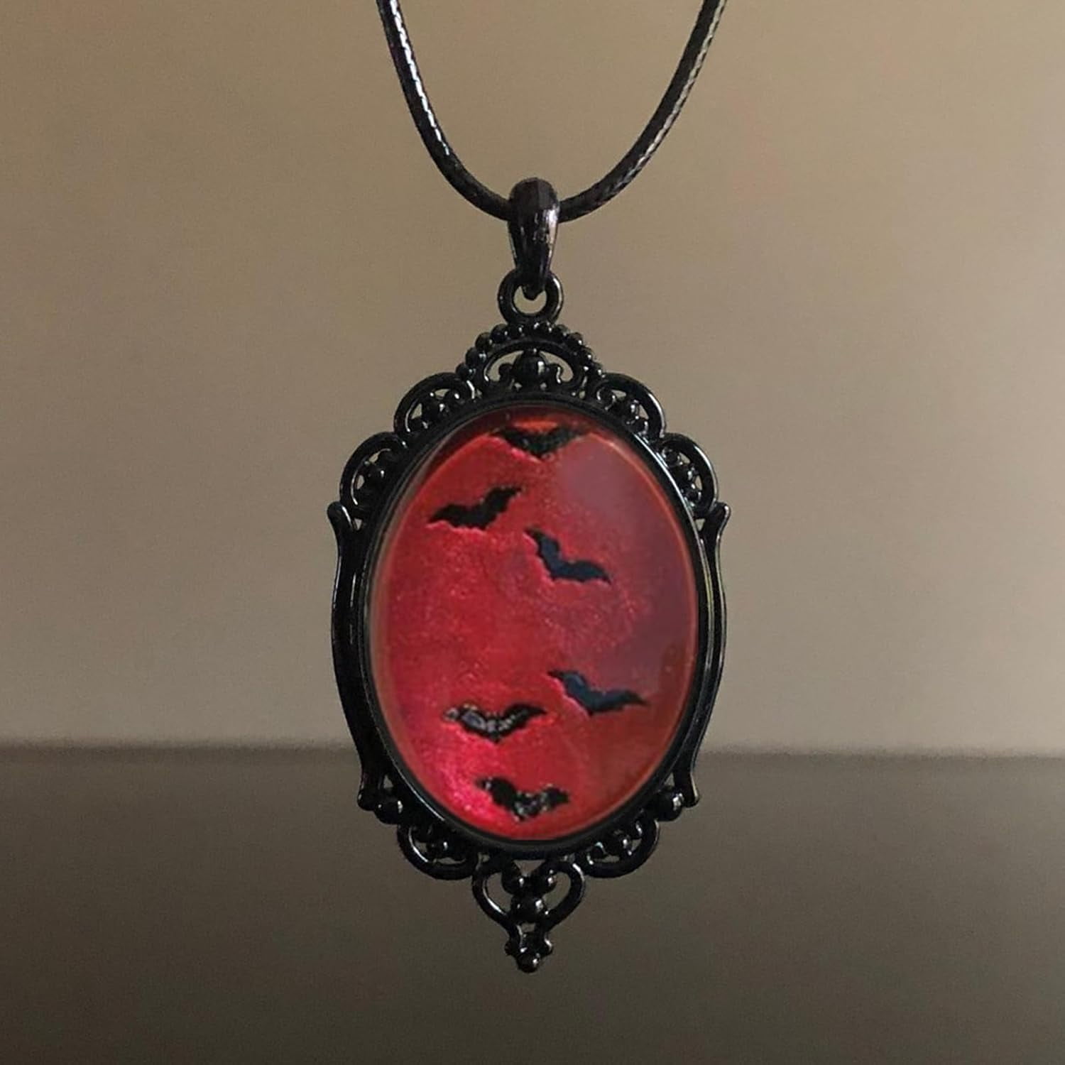 Click here for Nobrand Gothic Halloween Necklace For Women Men -... prices