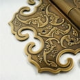 2pcs Brass Antique Hinges, Classical Furniture Hardware Decorative ...