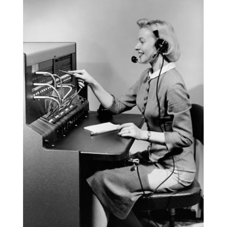 Old Telephone Operator