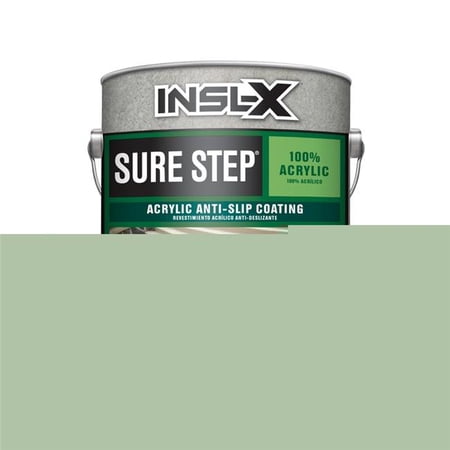 Insl-X 1 gal Sure Step Flat Gray Pearl Water-Based Anti-slip Coating ...