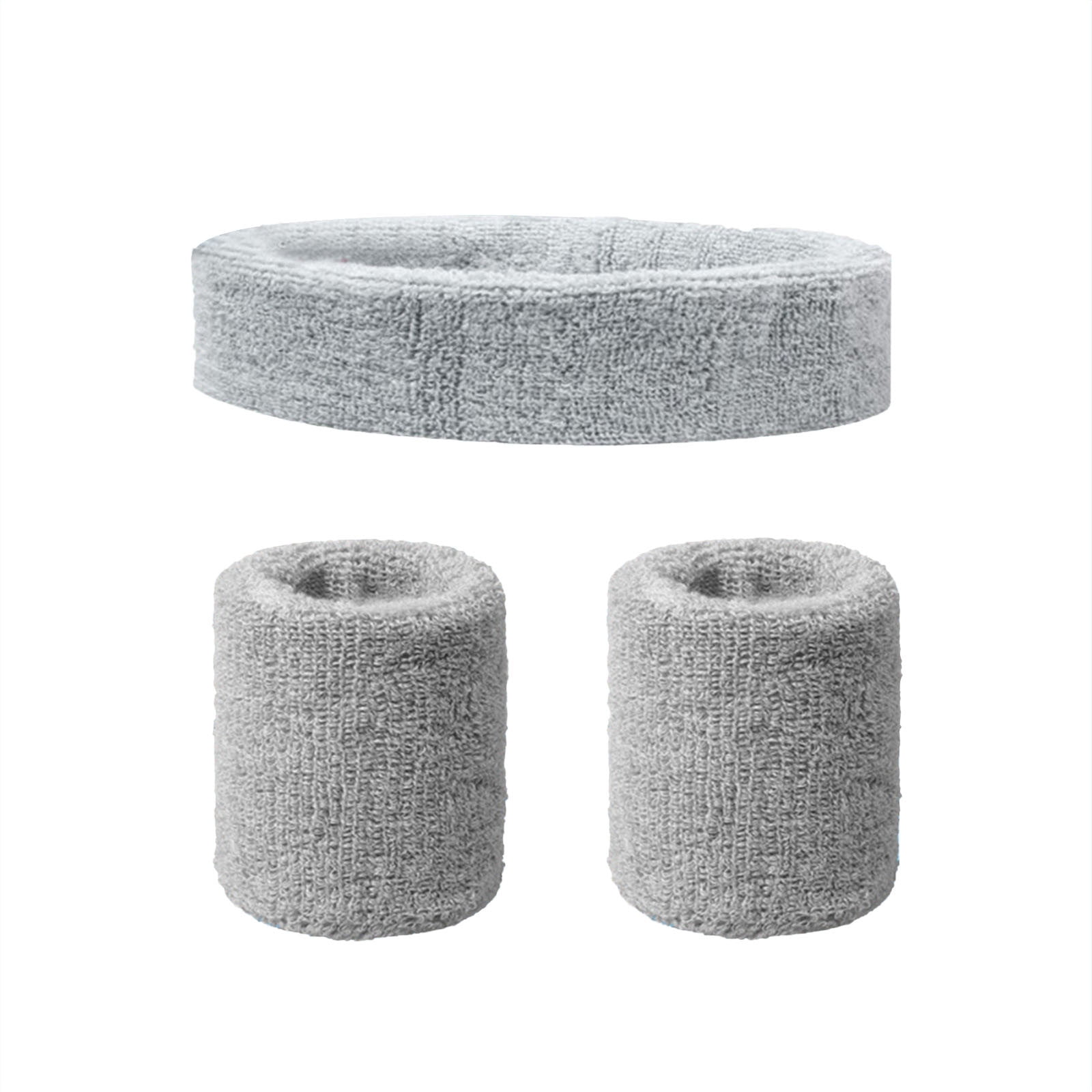 Sweatband Set 1 Headband And 2 Wristbands For Sports & More Women's ...