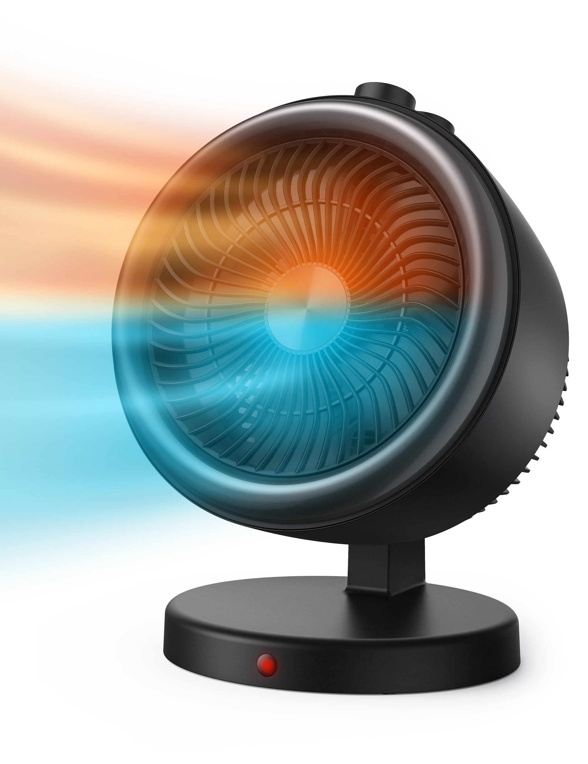 Paris-Rhône 2-in-1 Vortex Heater with Air Circulation Fan, Electric ...