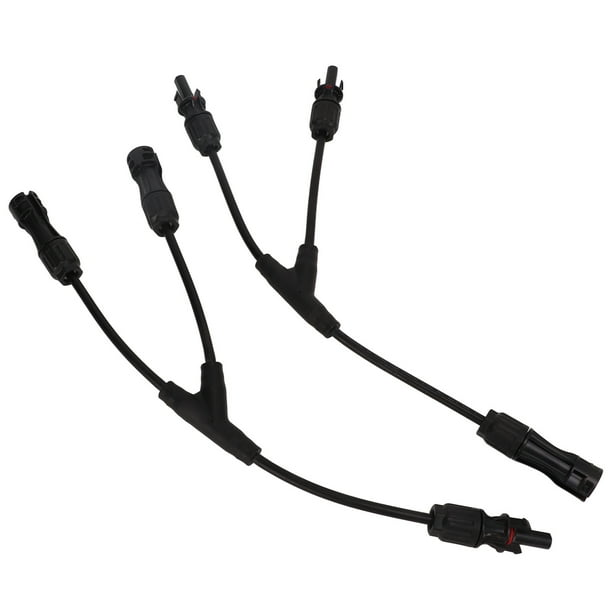Solar Y Branch Parallel Connector, PPE Weather Proof Dustproof Solar ...